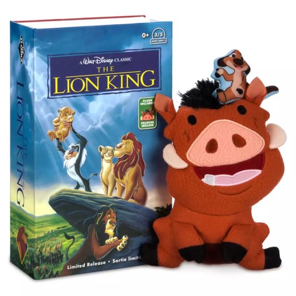 Disney | Other | Timon And Pumbaa Vhs Plush The Lion King Small 8 ...